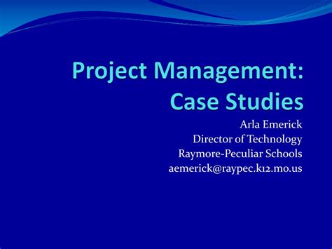 Ppt Project Management Case Studies Powerpoint Presentation Free
