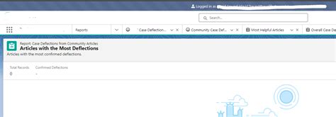 Case Deflection Reporting In Serviceexperience Cloud Rsalesforce