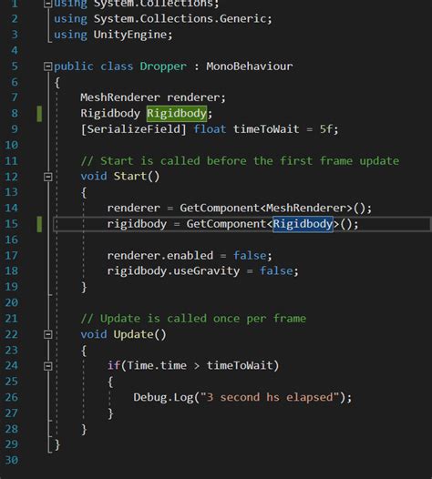 I Am Getting A Bunch Of Errors In My Dropper Script Ask Gamedevtv