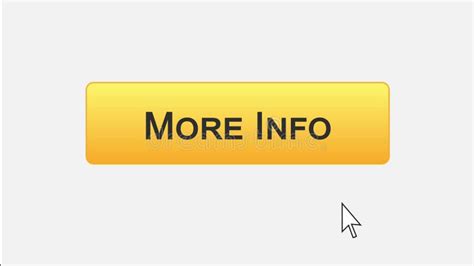 More Info Web Interface Button Clicked With Mouse Cursor Different