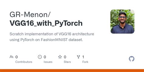 vgg16 with pytorch vgg16 with pytorch ipynb at main · gr menon vgg16
