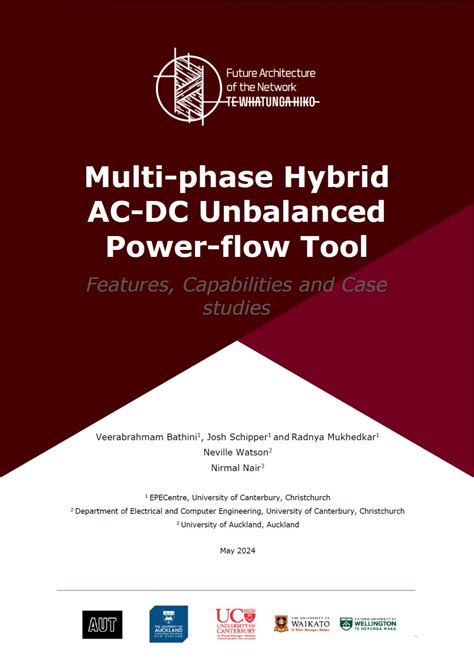 New Report On Power Flow Analysis Tool Future Architecture Of The