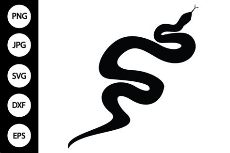 Silhouette Snake Svg Graphic By Mydigitalart13 · Creative Fabrica