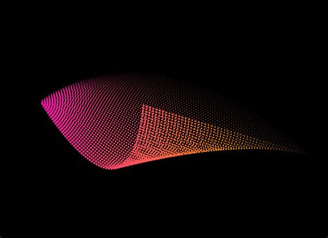 Vector Abstract Halftone Dots Background With Dynamic Waves Colorful Comic Pattern Design