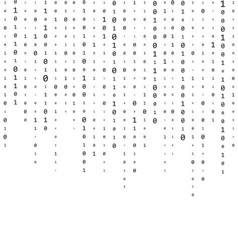 Premium Vector Matrix Background Stream Of Binary Code On The Screen Decryption And Encryption