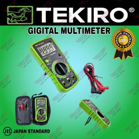 Jual Jual Tekiro Digital Multimeter Multi Tester Multitester Avometer Avo Meter Shopee Indonesia