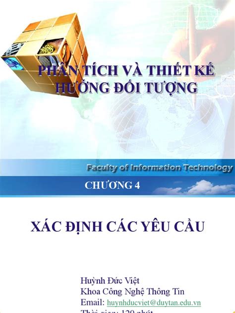 cs 353 phan tich thiet ke huong doi tuong 2021su lecture slide