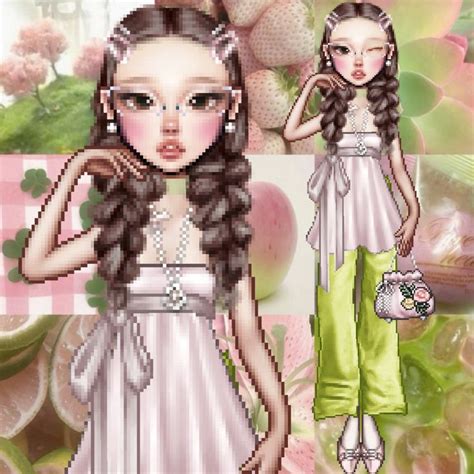 Everskies Doll Pink Green Bratz Doll Outfits Kpop Fashion Fashion