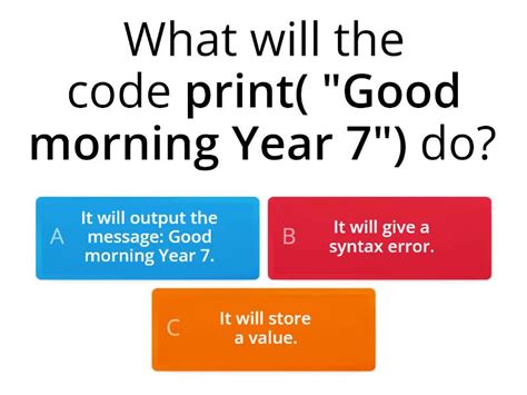 Python Quiz