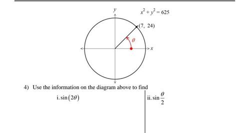 Solved Use The Information On The Diagram Above To Find Chegg Com