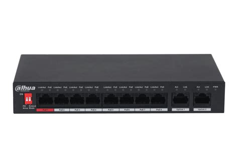 Dahua 10 Port Unmanaged Desktop Switch With 8 Port Poe Astech Maldives