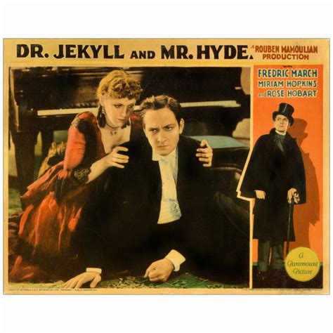 Lot 71 Lobby Card 11 X 14 Fine Dr Jekyll And Mr Hyde 1931