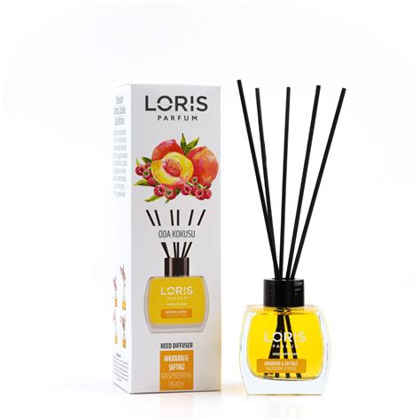 Raspberry And Peach 120 Ml Reed Diffuser Loris Parfume Kw