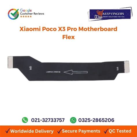 Xiaomi Poco X3 Pro Motherboard Flex Keep Fingers