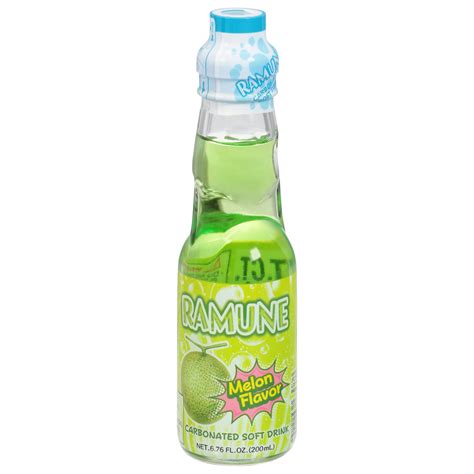 Jfc International Ramune Melon Soda 6 76 Fl Oz Pack Of 12