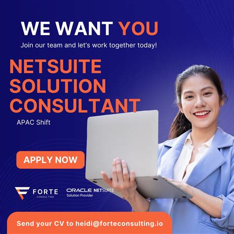 Forte Erp Consulting Careers On Linkedin Join Our Team As A Netsuite Solution Consultant At
