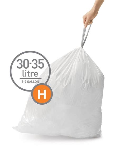 Simplehuman Code H Custom Fit Liners Pack Of 100 Macys