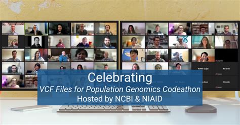 Successful Ncbi Niaid Codeathon Explored Vcf Files In Population Genomics Ncbi Insights