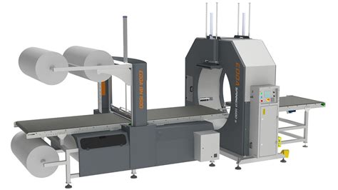 Horizontal Stretch Wrapping Machines Automatic Orbital Wrappers