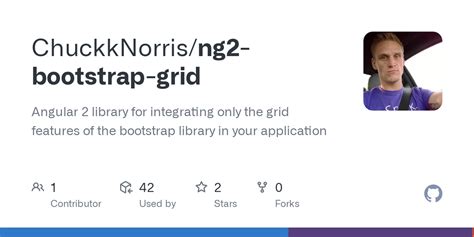 GitHub ChuckkNorris Ng2 Bootstrap Grid Angular 2 Library For