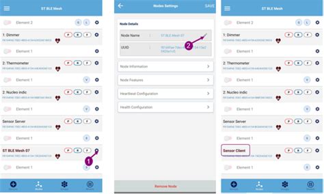 stm32wb bluetooth® le mesh sensor model application stm32mcu