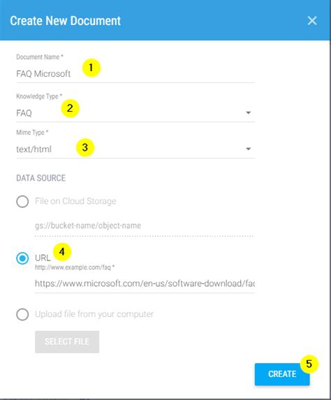 menambah kemampuan chatbot dengan fitur knowledge connector dialogflow