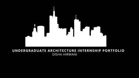 Undergraduate Internship Portfolio By Disha Hirwani Issuu