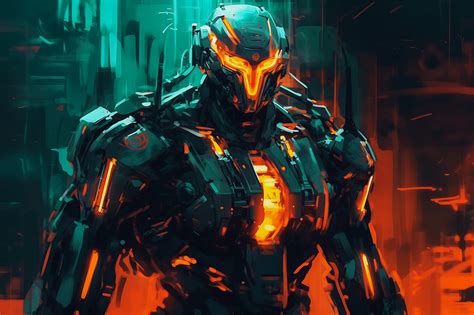 download robot artificial intelligence futuristic royalty free stock