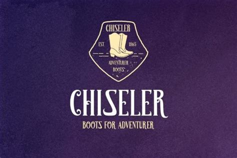 Chiseler Font Free Font