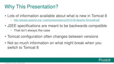 PPT Migrating To Apache Tomcat 8 PowerPoint Presentation Free Download ID 1840282