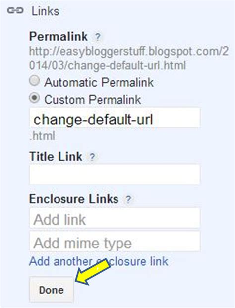 How To Customize Blog Post Url For Better Seo Easy Blogger Stuff