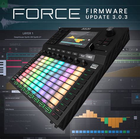 Firmware Update 3 0 3 Für Akai Force And Akai Mpc X Mpc Live Amazona De