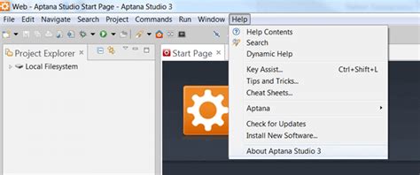 APTANA Tool To Develop The Websites Installation Of APTANA T Tutorials