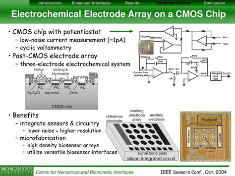 Ppt Biomimetic Interfaces For A Multifunctional B Iosensor Array
