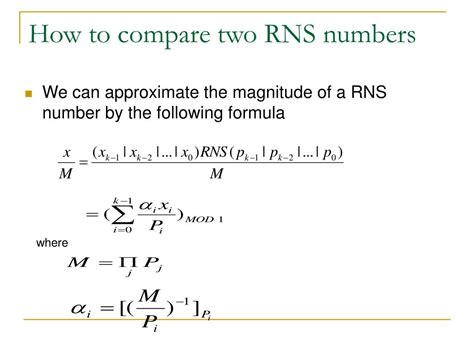 Ppt Cse 246 Computer Arithmetic Algorithms And Hardware Design Numbers Rns Dbns Montgomory