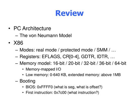 PPT Xv6 Boot OS Structure PowerPoint Presentation Free Download ID 6835847
