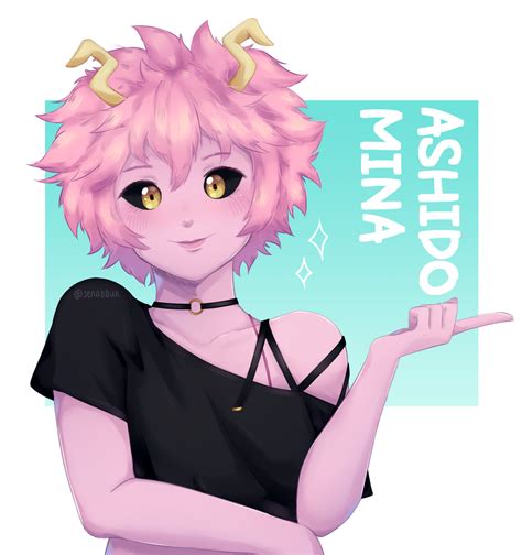 Mina Ashido By Senapon On Deviantart