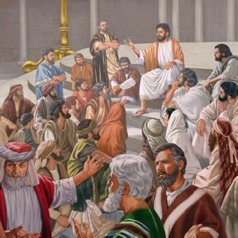 Jesus At The Festival Of Booths Life Of Jesus