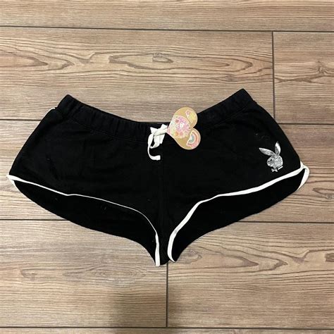 Vintage Playboy Booty Shorts Playmate Bffr So Depop