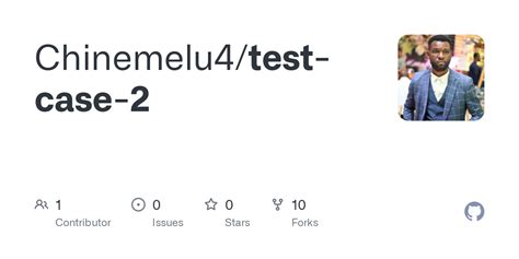 Github Chinemelu4test Case 2