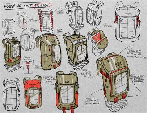 Backpack Design Concept Industrial Design Sketch How To Sketch