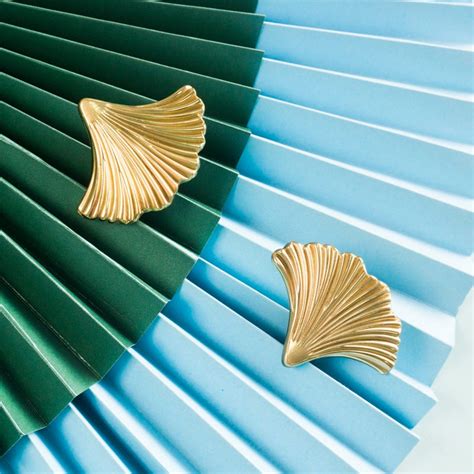 Brass Ginkgo Knobs Ginkgo Drawer Pulls Wardrobe Knob Etsy