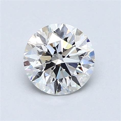1 Pcs Diamond Natural 094 Ct Round E Si1 Gemological