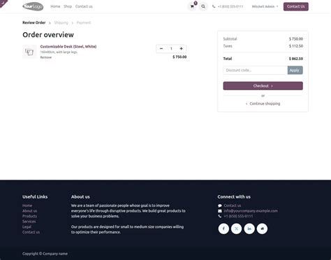 Odoo Website Payment Paddle Gateway User Manual