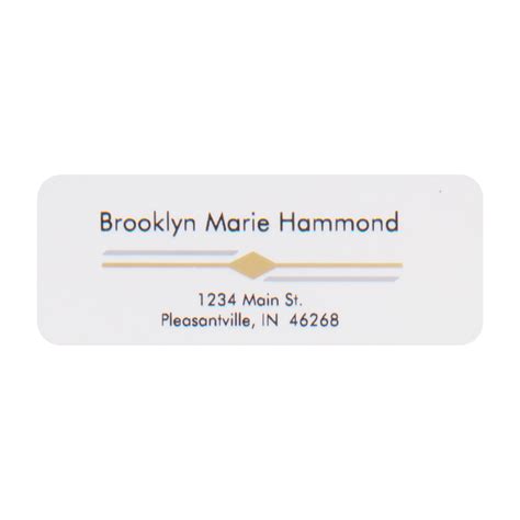 Traditional Return Address Labels 60 Per Sheet Herff Jones Jacksonville Traditional Return Address Labels 60 Per Sheet Herff Jones Jacksonville