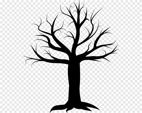 Autumnblackandwhite Png