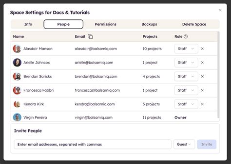 How To Create And Manage Your Balsamiq Cloud Space Balsamiq Documentation