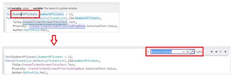 use find and replace in the formula bar power apps microsoft learn