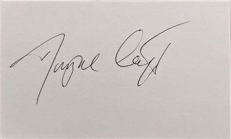 Opera Singer Dwayne Croft Original Signature
