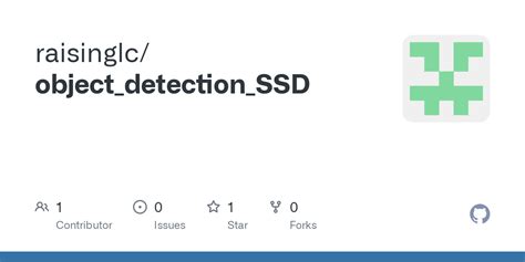 Github Raisinglcobjectdetectionssd
